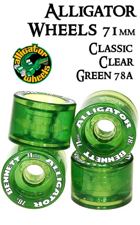www.sk8kings.com: BENNETT - Alligator Wheels - 71mm (Four Wheels)