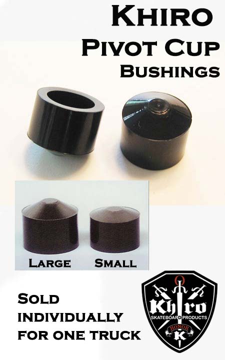 www.sk8kings.com: KHIRO PIVOT CUP BUSHINGS (for one truck)