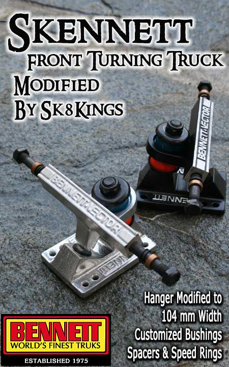 www.sk8kings.com: Sk8Kings Skennett - Modified Bennett Truck - 104mm ...