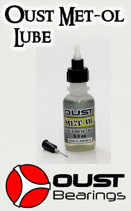 www.sk8kings.com: OUST SPEED LUBE - MET-OL METALIC OIL (one bottle)