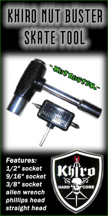 www.sk8kings.com: KHIRO NUT BUSTER SKATE TOOL