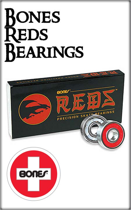 www.sk8kings.com: BONES REDS BEARINGS (8-pack)